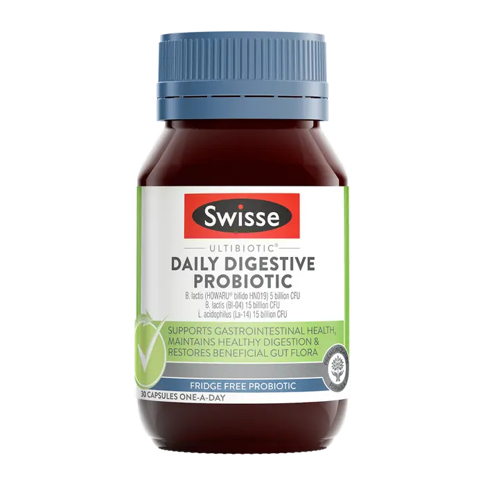 Swisse Ultibiotic Daily Digestive Probiotic – Gut Health BD