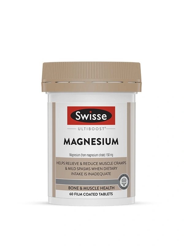 Swisse Magnesium Tablets – Muscle Cramps & Nerve Support